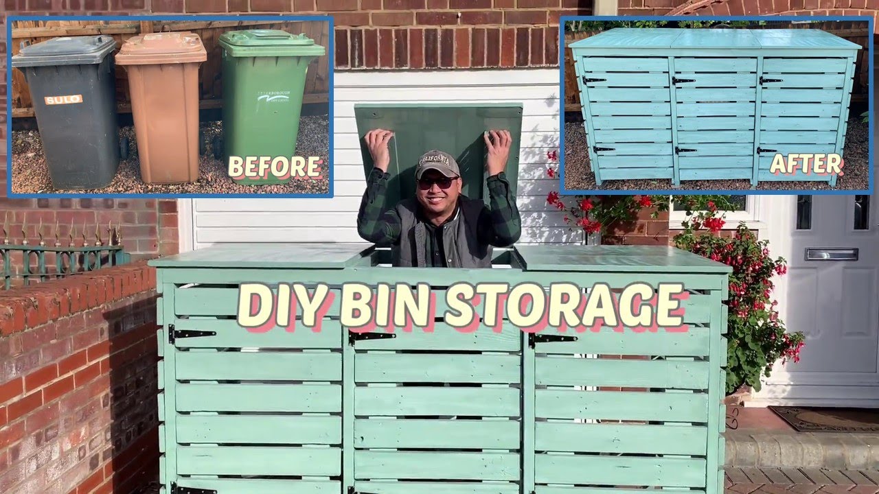 CHEAP DIY STORAGE BIN FROM WOOD PALLETS | WOOD RECYCLING | HOME ...
