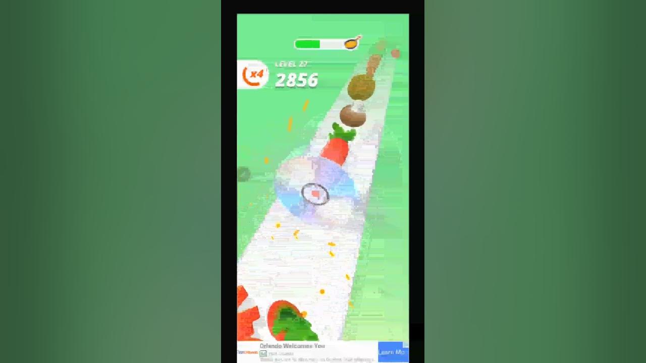 Perfect slice cut game loop - YouTube