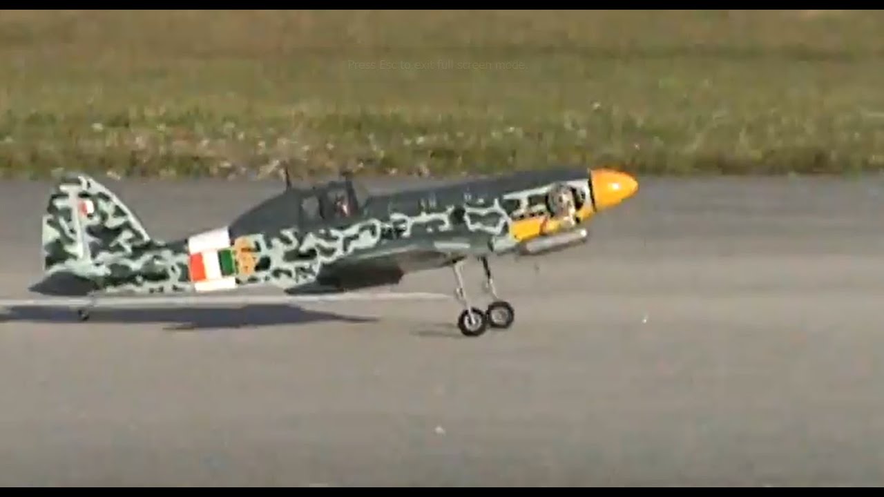Macchi Italian warbird Nitro RC Airplane by VQ Models at Markham Park ...