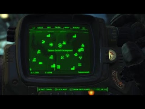 Fallout 4] Enclave turret so u can build em at ur settlements - YouTube