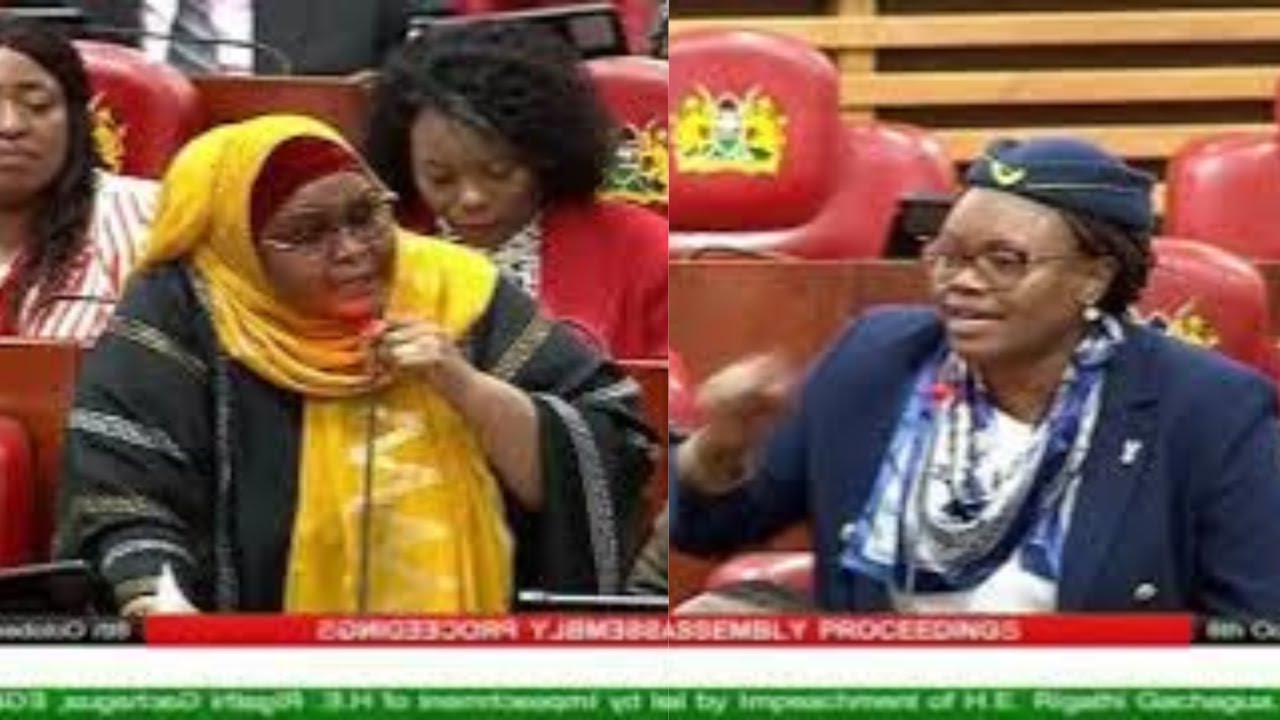 "GACHAGUA ALISAHAU KUMEZA DAWA ZAKE" MP ZAMZAM ANGERS GATHONI ...