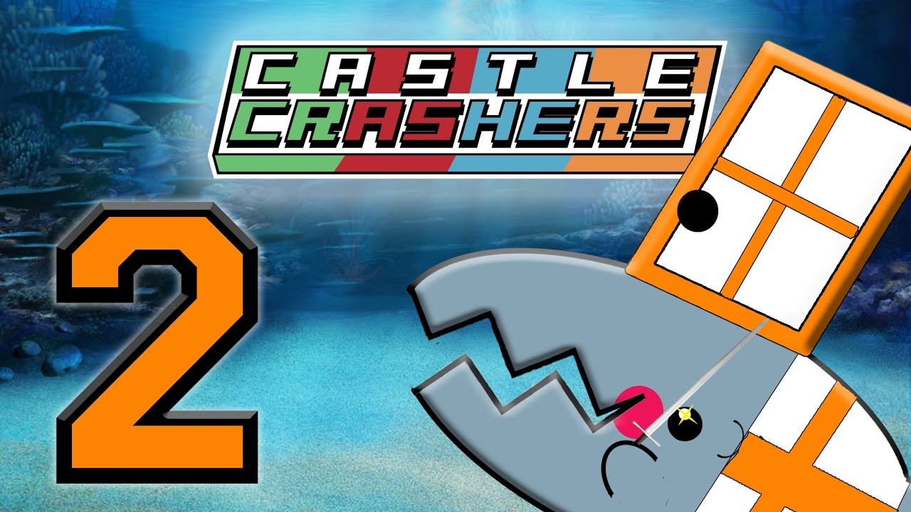 The Wrath of Shark!- Castle Crashers Funny Moments pt.2 - YouTube