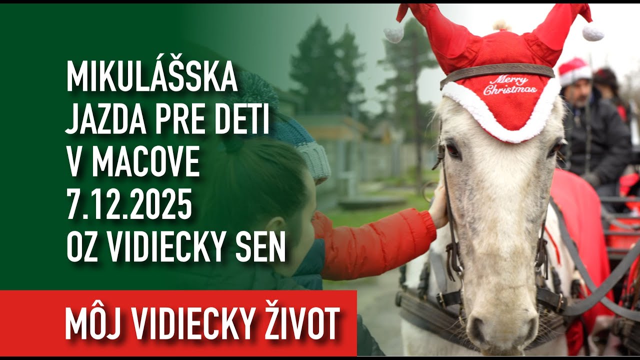 Mikulášska jazda Macov 2025 - YouTube
