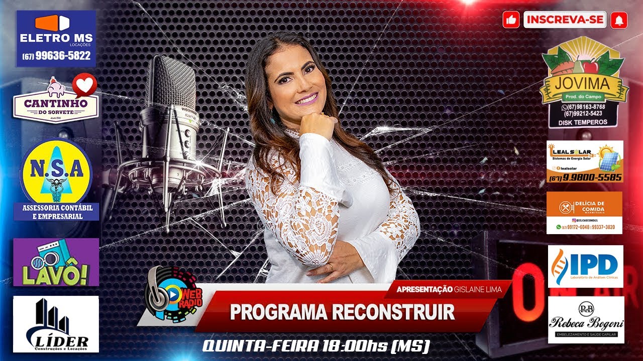 🔴 LIVE - PROGRAMA RECONSTRUIR - YouTube