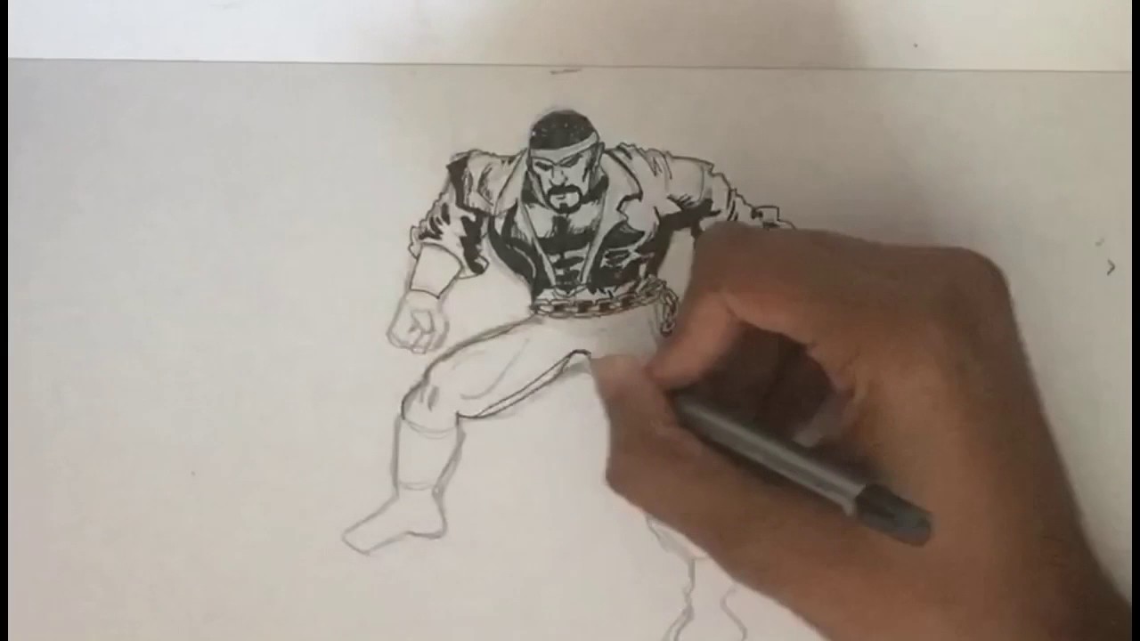 Luke Cage | Powerman | Speed Draw - YouTube