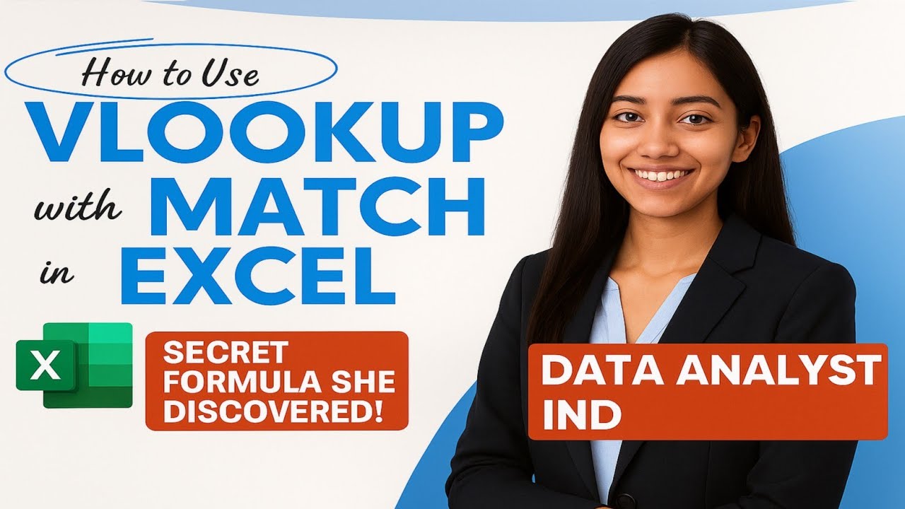 How to Use VLOOKUP with MATCH in Excel | Secret Formula She Discovered ...