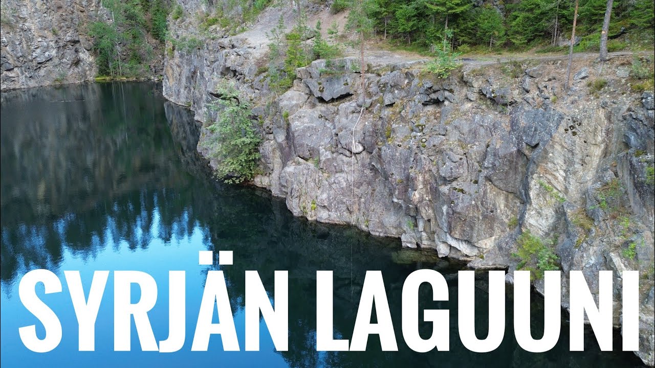 Syrjän Laguuni, Kangaslampi (Drone ilmakuvaa) - YouTube