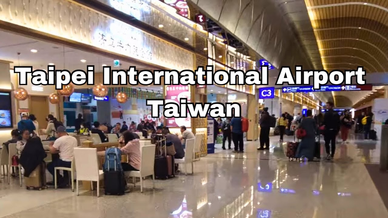 🇹🇼[4K] Taipei, Taiwan international airport #taiwan #philippines # ...