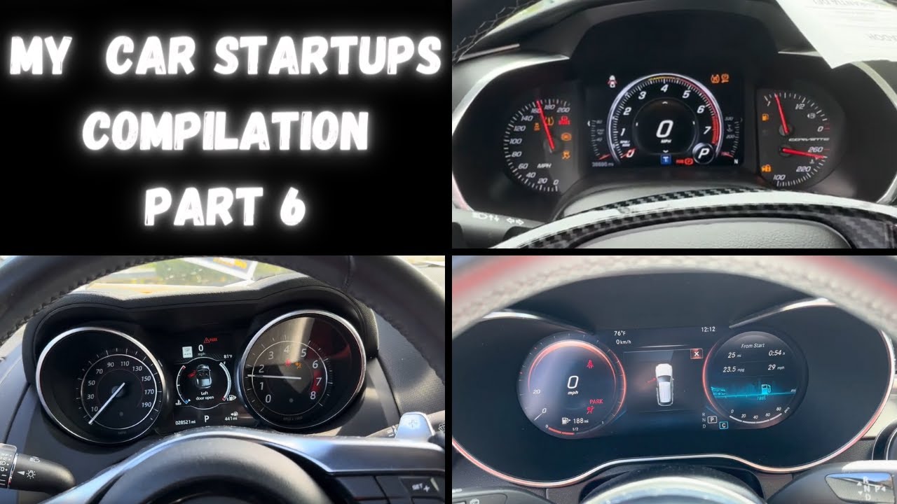 My Car Startups Compilation Part 6! - YouTube