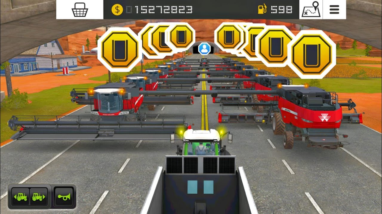 Fs 18 Combine Tank Full Harvester On Highway ! Fs18 Gameplay | Farming ...