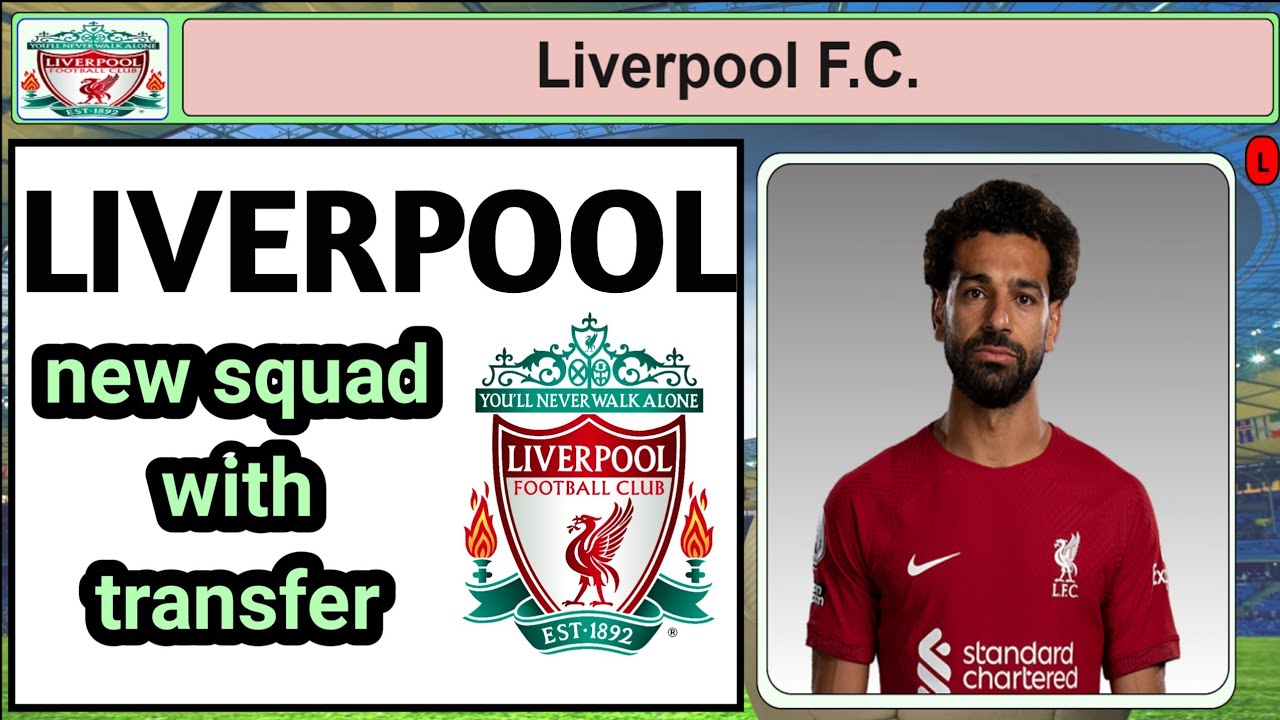 LIVERPOOL FC new squad with transfer | liverpool full squad summer ...