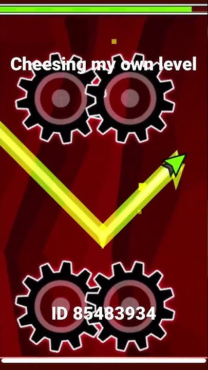 Cheating in my level in Geometry Dash - YouTube