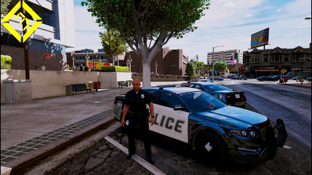 GTA5 LSPDFR Make Visuals Great Again (MVGA) Ultra Real Graphics Mod ...