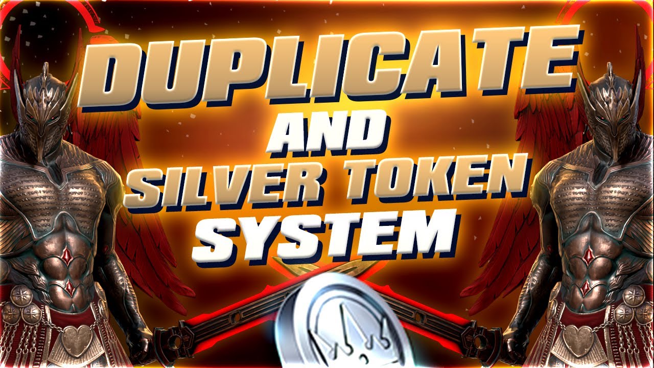 Duplicate and Silver Token System I Raid Shadow Legends - YouTube