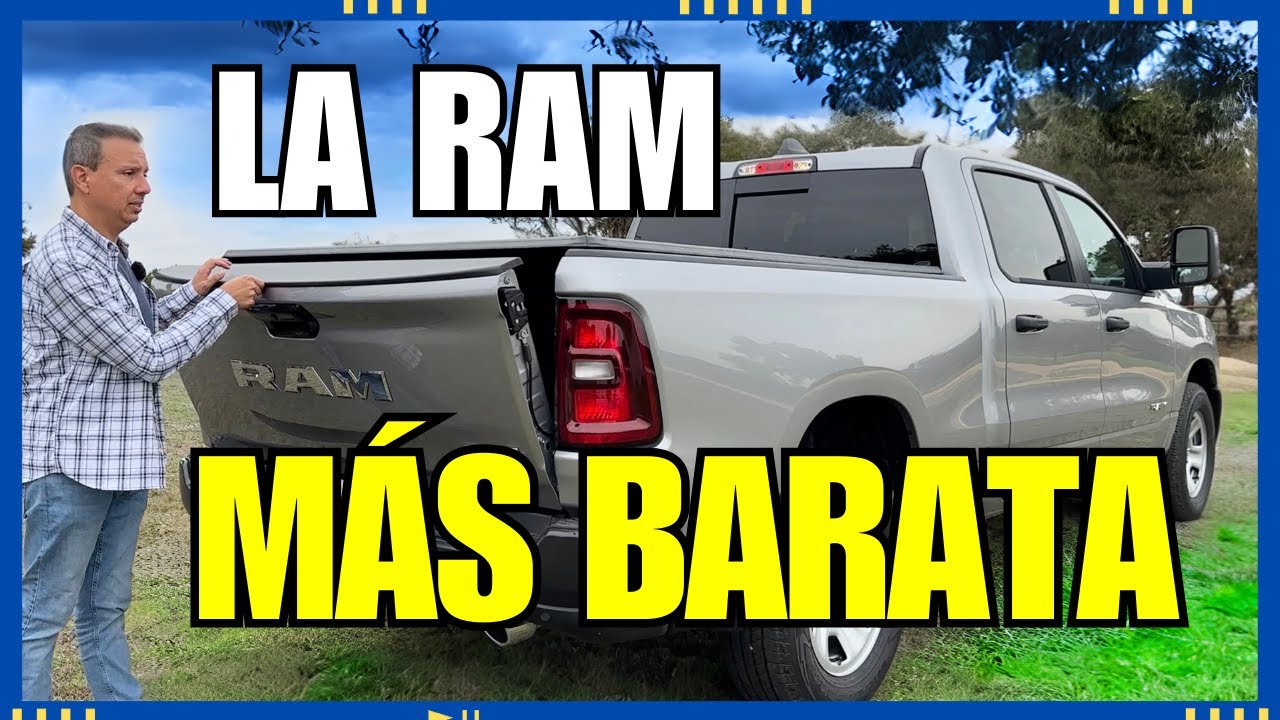 2025 Ram 1500 Tradesman: Es la más barata y más potente que Ford F150 ...