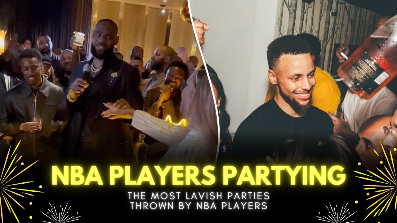 The Most Lavish Parties Thrown by NBA Players - YouTube