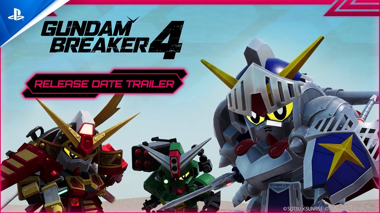 Gundam Breaker 4 - Release Date Trailer | PS5 & PS4 Games - YouTube