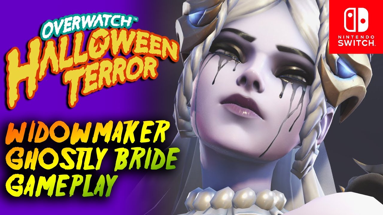 Overwatch 2 Widowmaker Ghostly Bride Gameplay | Nintendo Switch - YouTube