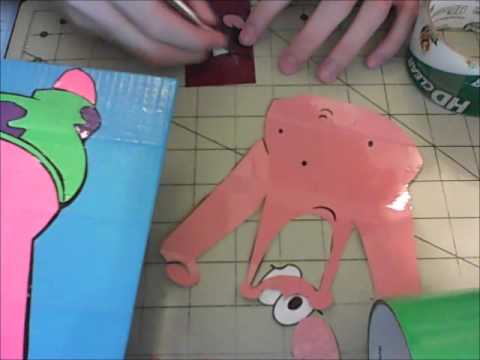 (SpongeBob) Patrick Star painting time lapse - YouTube