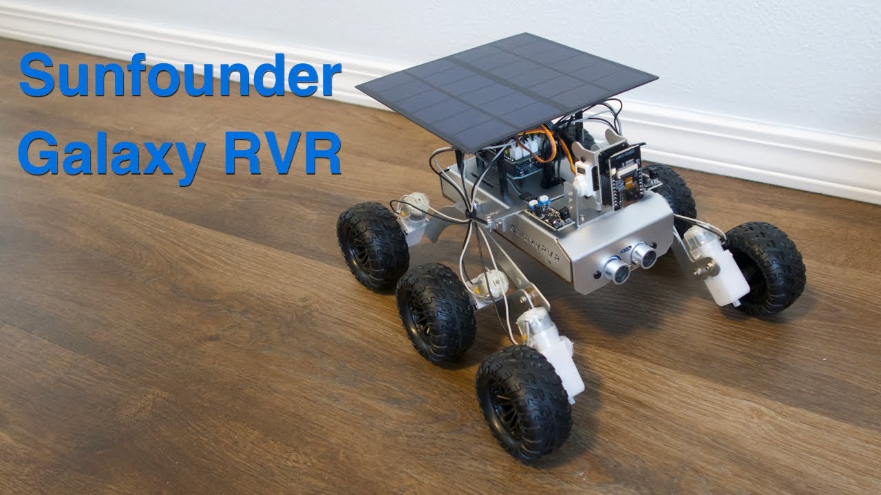 Sunfounder Galaxy RVR – Mars Rover – Part 1 - YouTube