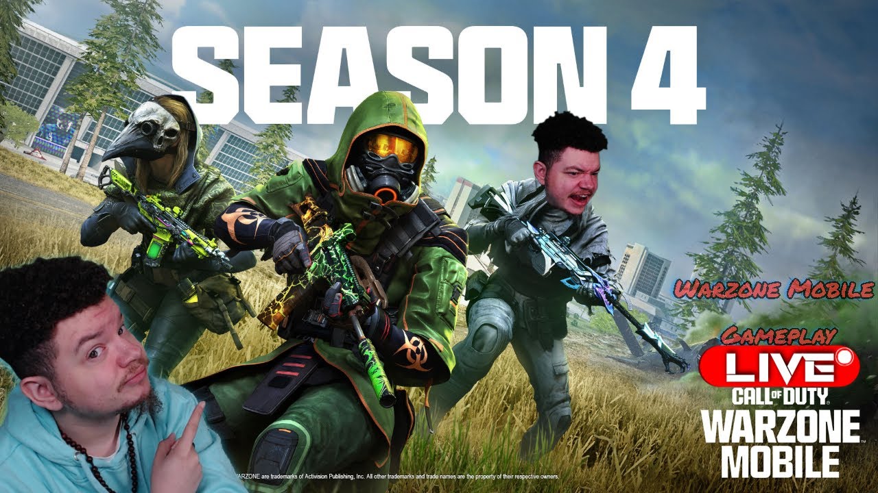 🔴LIVE (Vertical) Warzone Mobile Season 4 Reloaded Gameplay! New Updates ...
