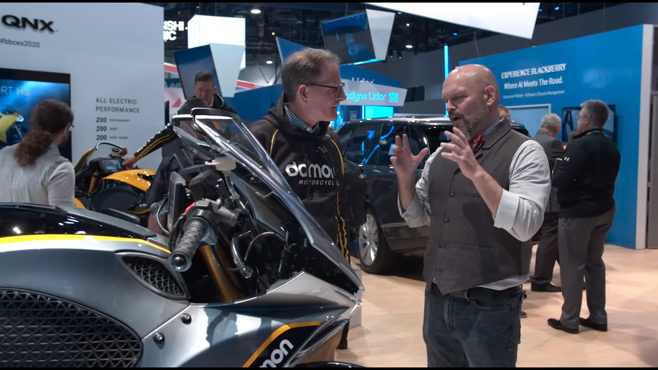 Damon Motorcycles: A Safe Secure 200 MPH Electric Superbike - YouTube
