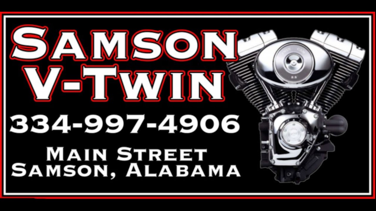 Samson V-Twin Shop Tour live! - YouTube