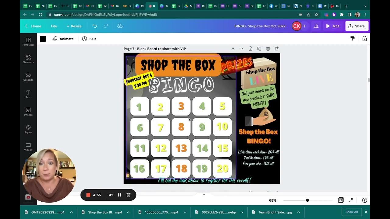 What is BINGO Shop the Box Oct 2022 🎃 - YouTube