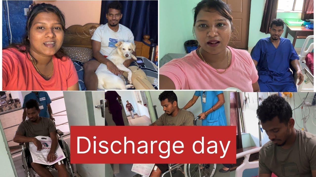 Discharge day from the hospital 🏥Back to home - YouTube