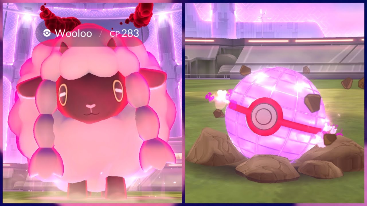 Pokemon GO - Catching Dynamax Wooloo (iPhone 15 Pro Max) Pokémon GO # ...