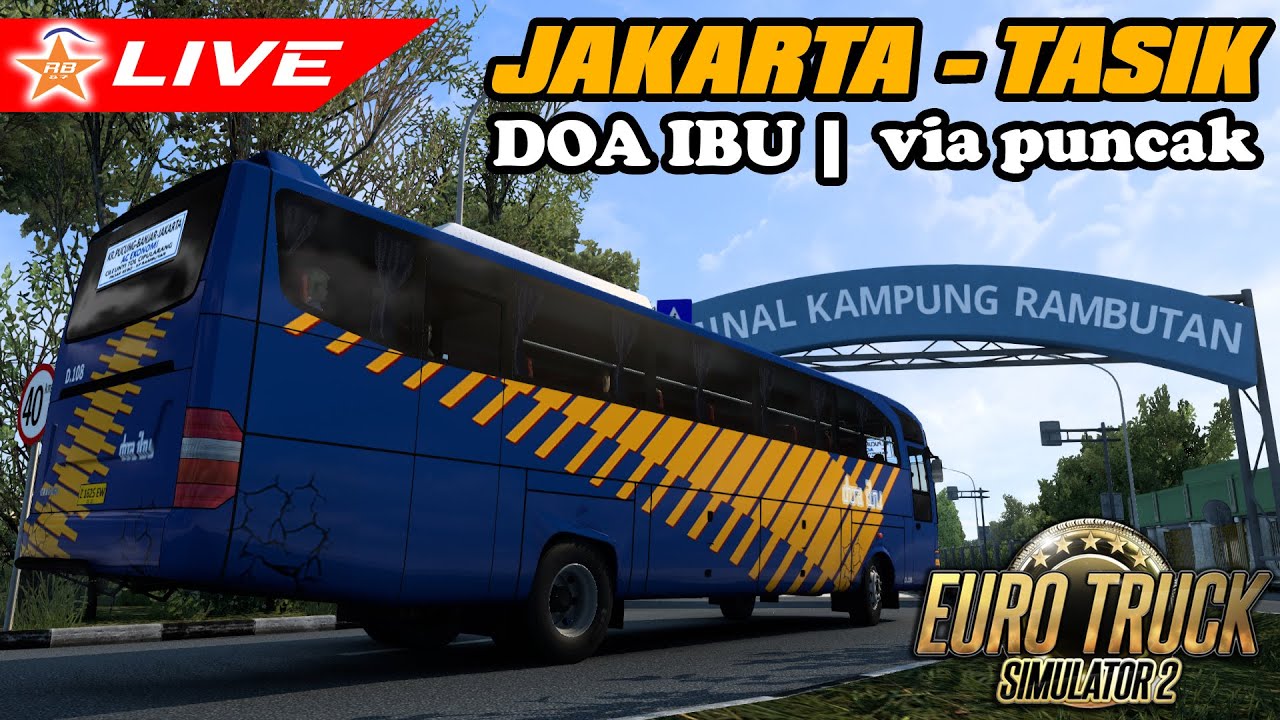 (LIVE) PRIANGAN TIMUR PRIDE | ETS 2 Mod Indo - YouTube