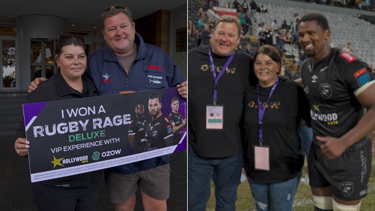 Rugby Rage Deluxe VIP Experience Campaign With Hollywoodbets And The ...