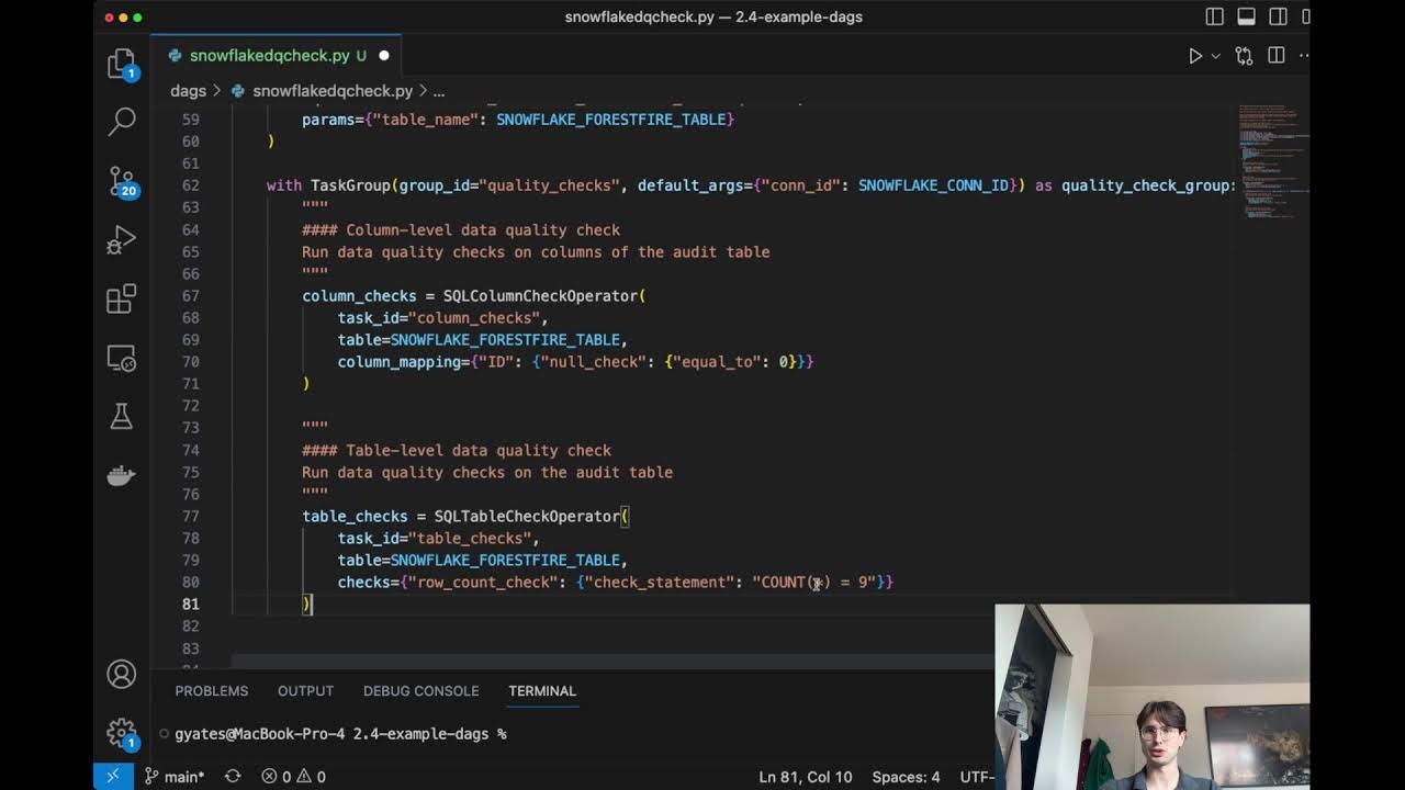 Live With Astronomer: Data Quality Checks in Snowflake! - YouTube
