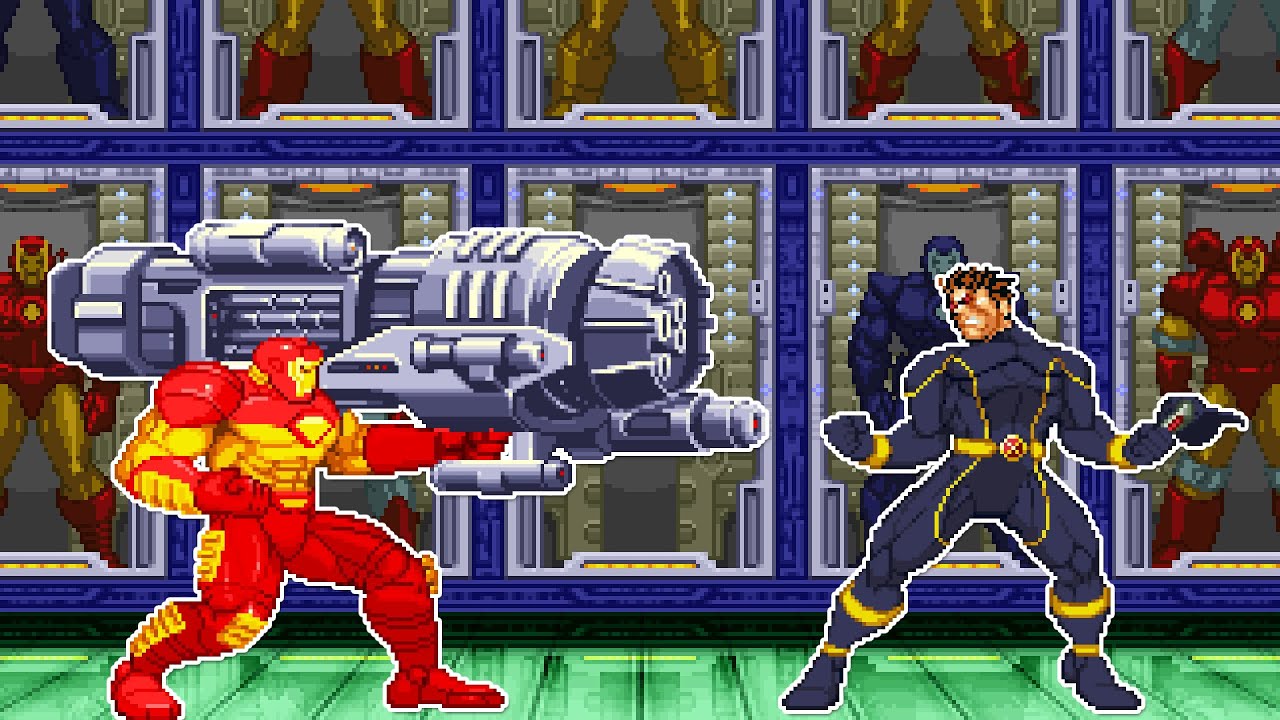 IRONMAN VS ASTONISHING CYCLOPS! AVENGER VS X-MEN! - YouTube