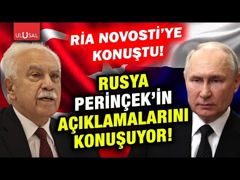 Rus basınına konuşan Doğu Perinçek'in açıklamaları Rusya'da gündem oldu!