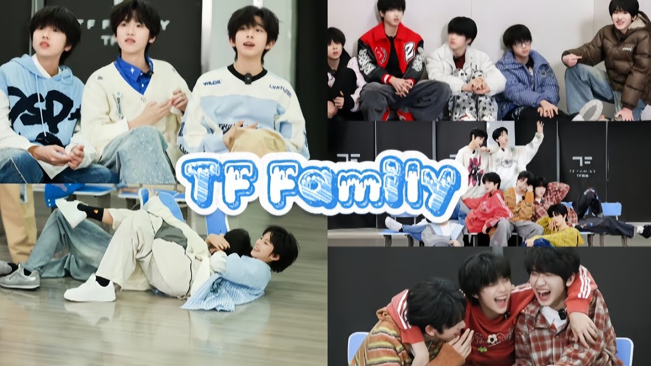 TF Family |Tuổi trẻ là ngồi cạnh nhau, cười không cần lý do, thân đến ...