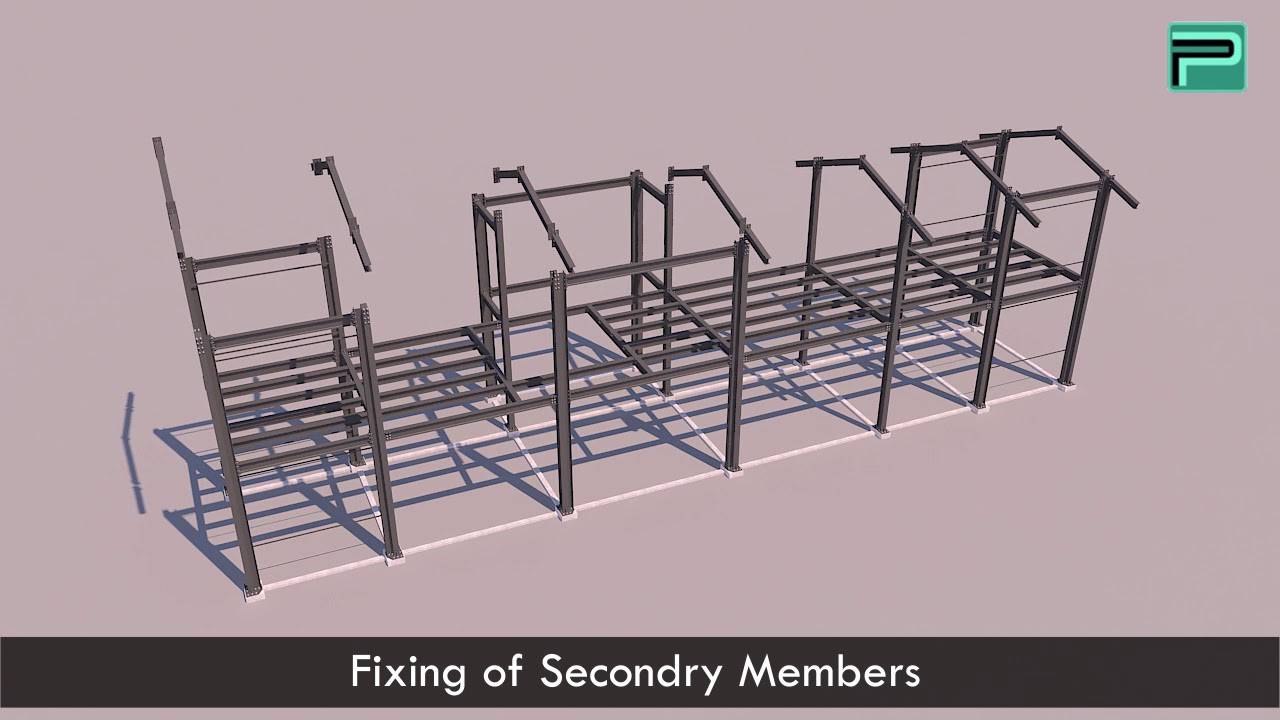 Precast Building Construction Animation - YouTube