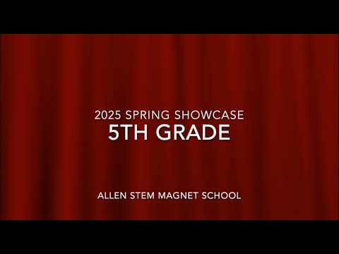 2025 Allen Spring Showcase- 5th grade "Tinikling" - YouTube