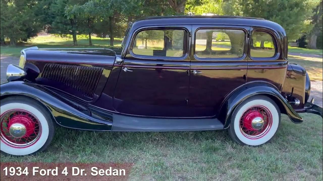 1934 Ford 4-Door Sedan Walk Around - YouTube