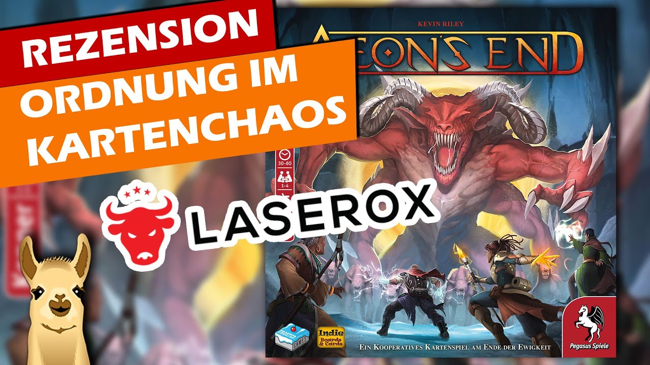 Ordnung für Aeons End - Laserox Insert Review | Brettspielzubehör - YouTube