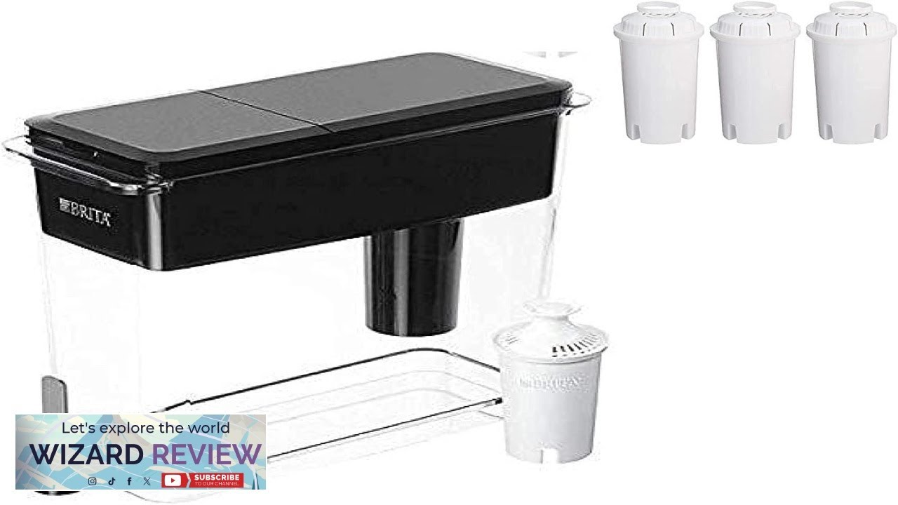 Extra Large 18 Cup UltraMax Dispenser with Filters Review - YouTube