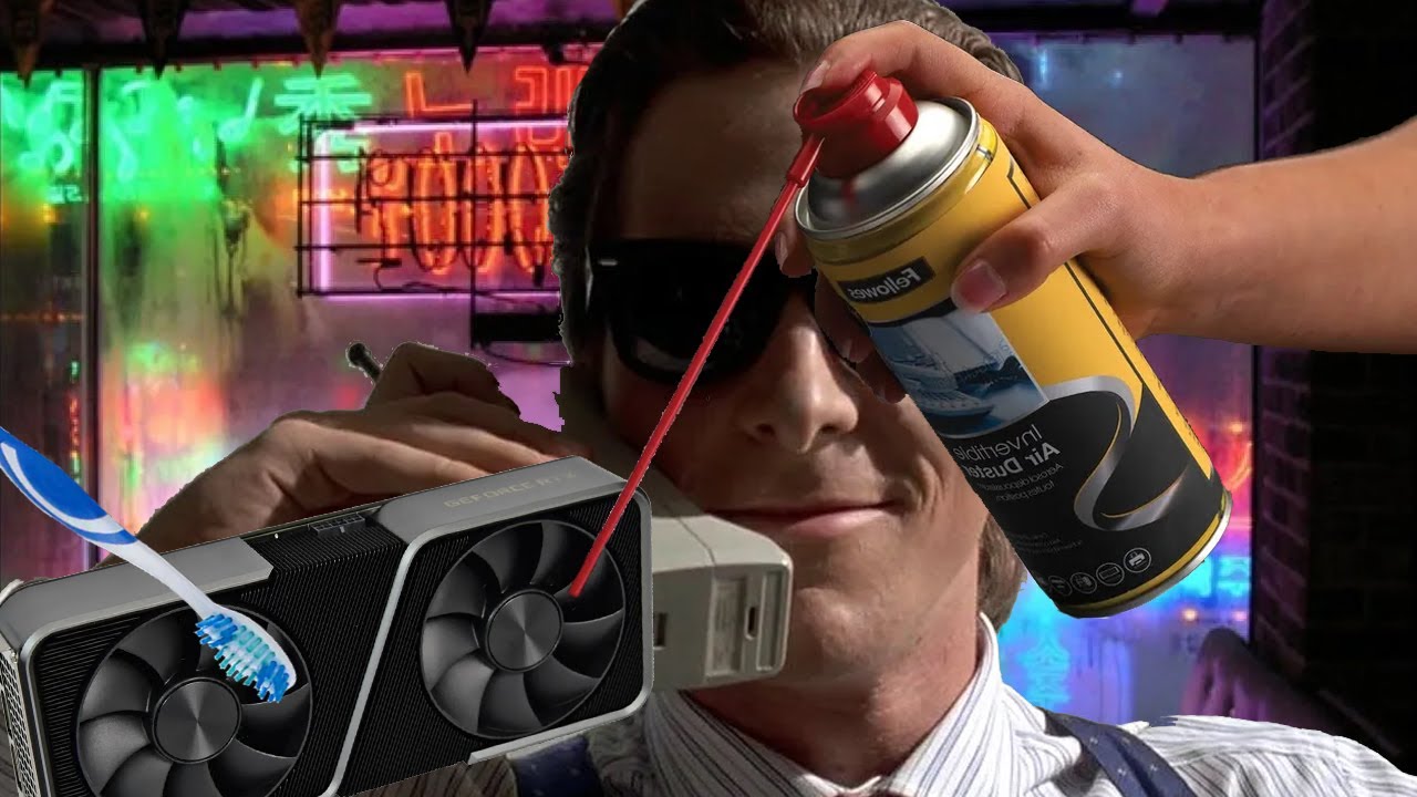 Cleaning a RTX 3070 FOUNDER EDITION NONLHR GPU - YouTube