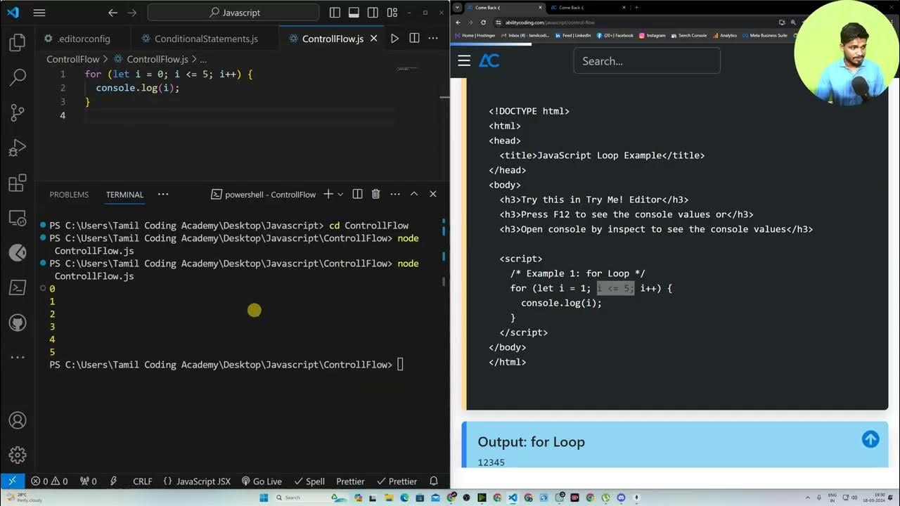 07 JavaScript Control Flow Tutorial Part 1 - YouTube
