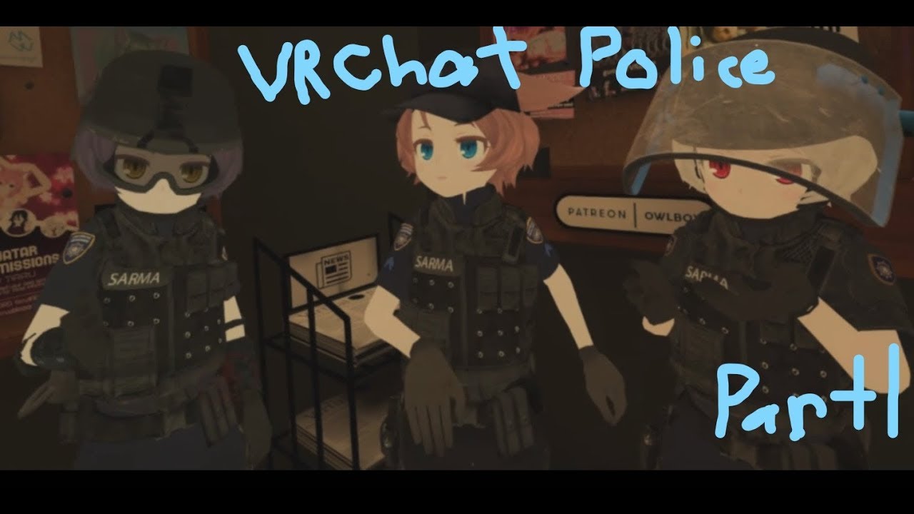 Vrchat Police Stupidity Part 1 - YouTube