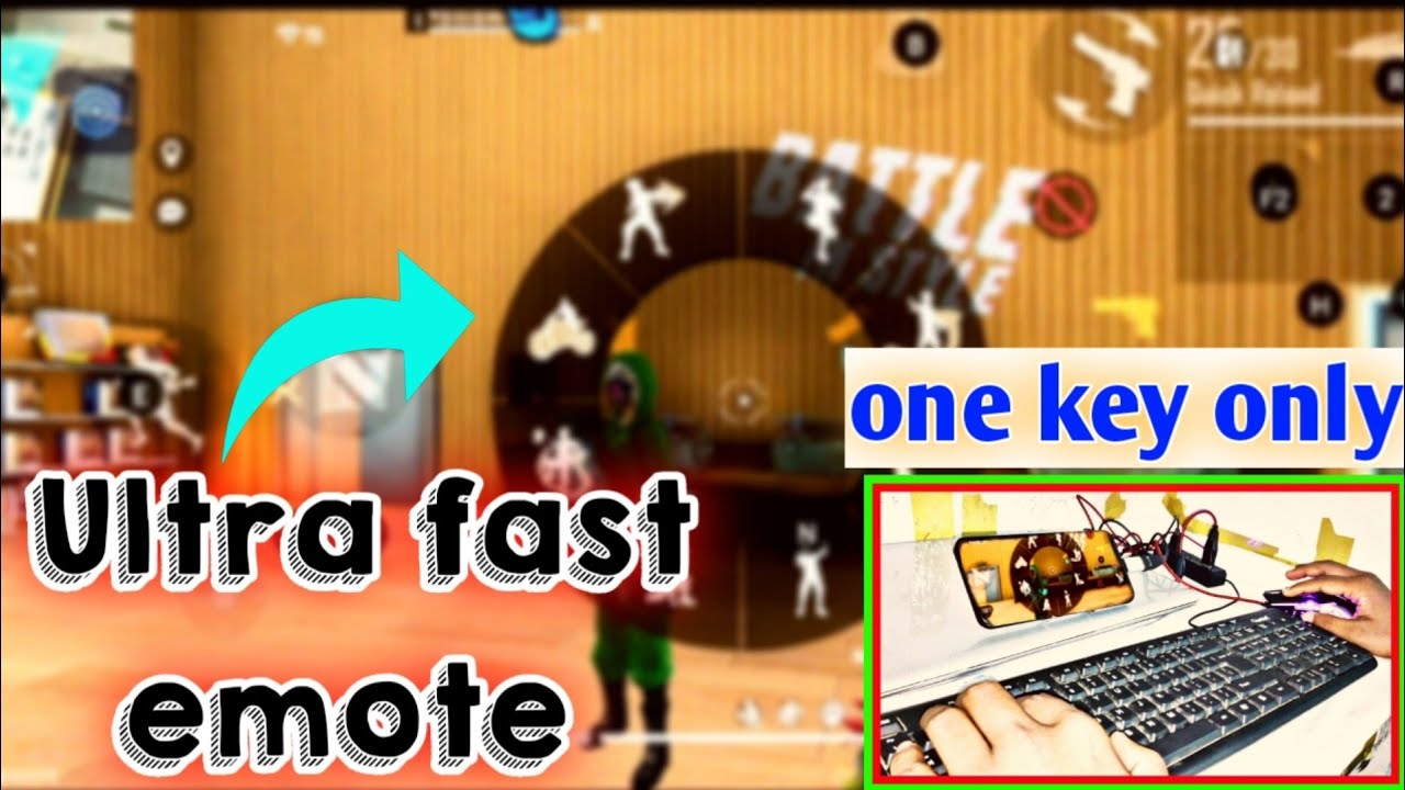 running+fast emote⚙️ configuration only one key/fast emote setting with ...