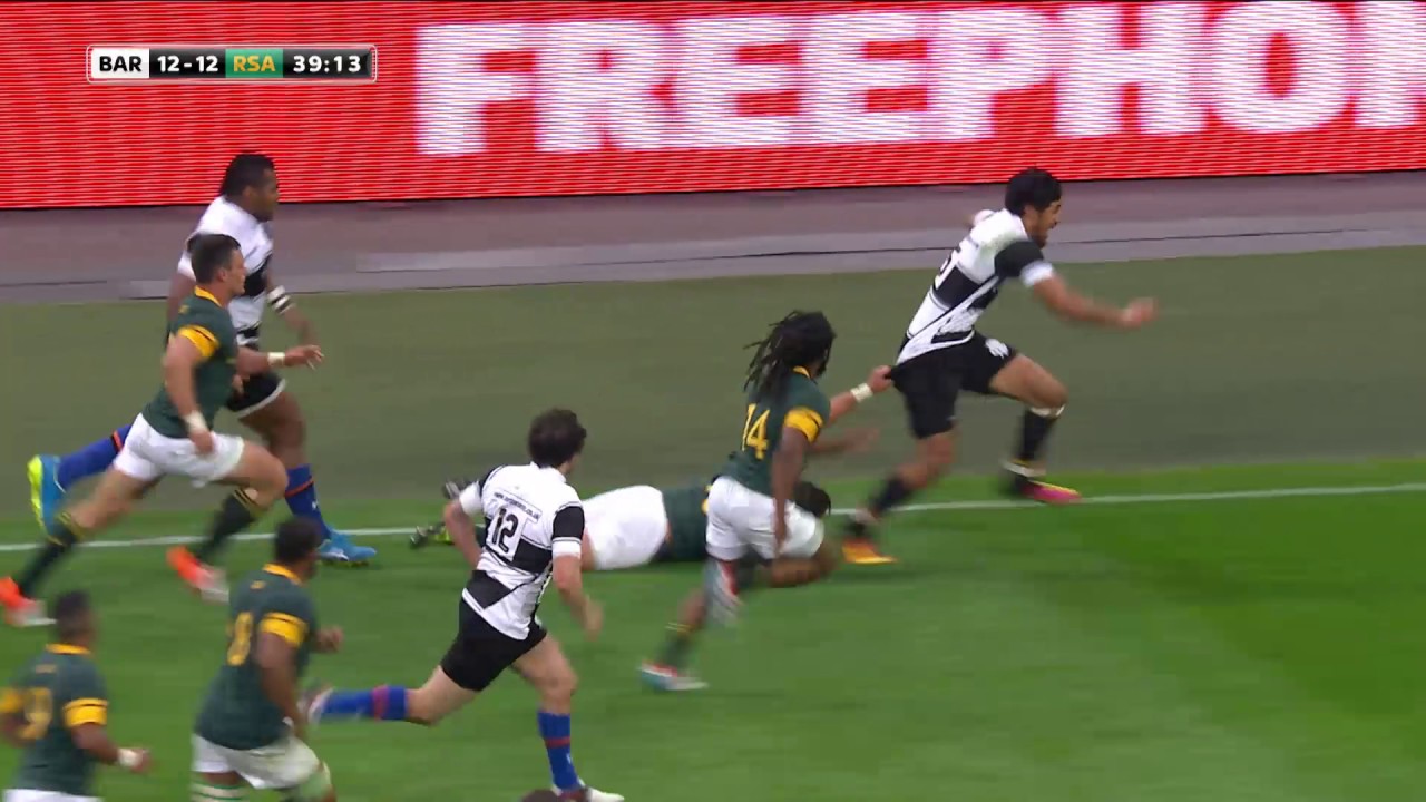 Barbarians v South Africa Match Highlights - YouTube