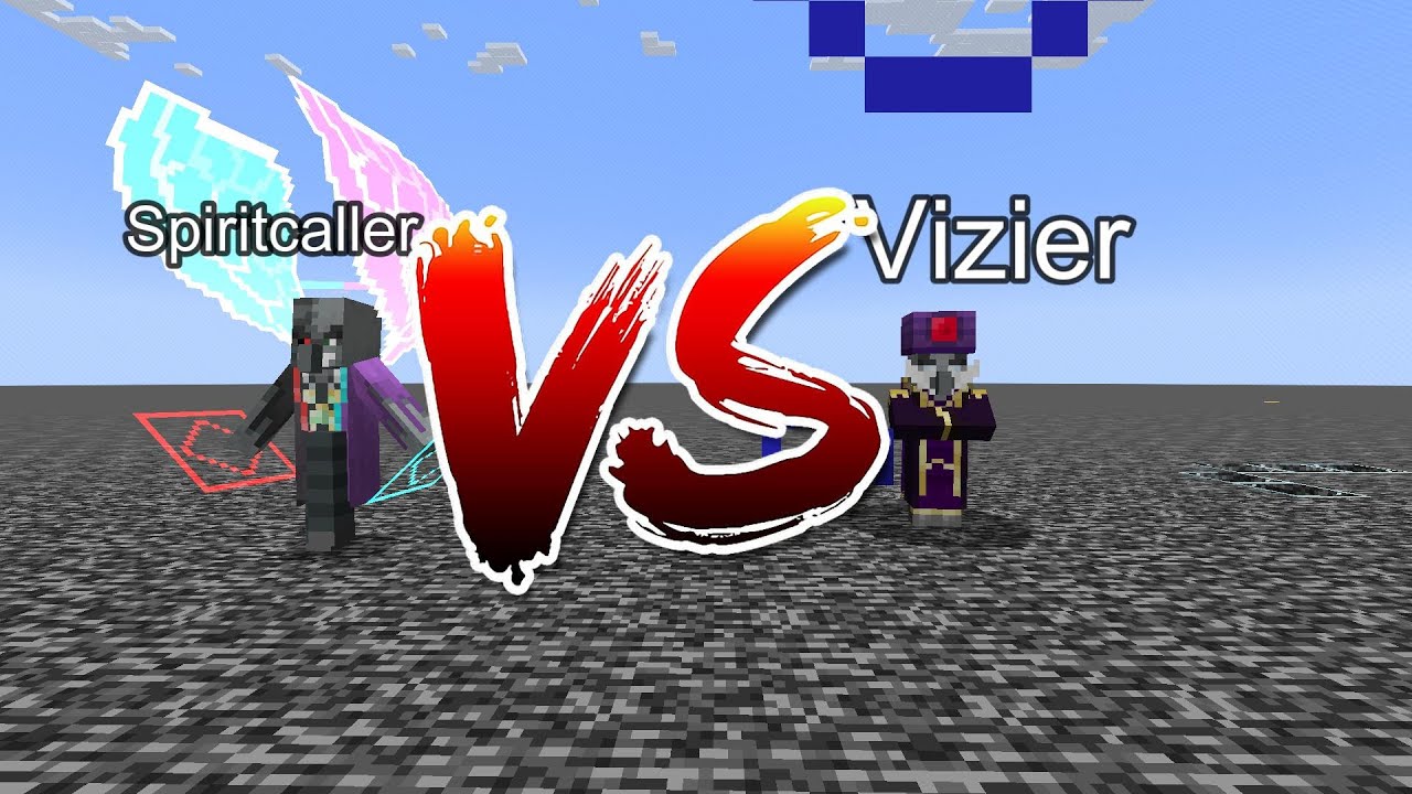 Spiritcaller vs Vizier Minecraft Mob Battle - YouTube