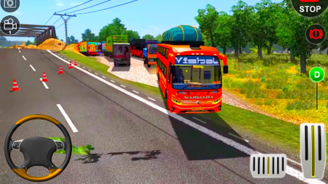 Indian Bus Game Bus Simulator | new india Bus Game | Indian Bus ...