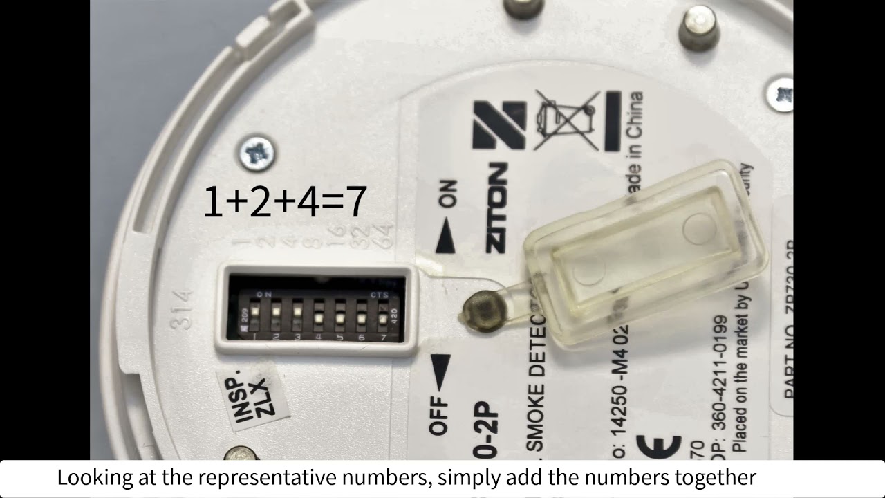 How to address devices on a ZP2 Control Panel - YouTube