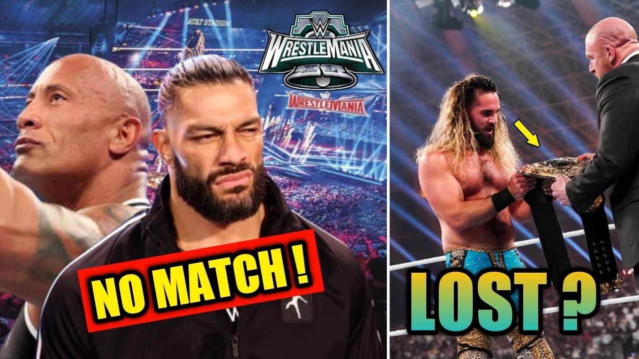 SHOCK ! ROMAN Reigns vs THE ROCK... SETH Rollins Lost World TITLE.. WWE ...